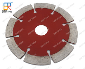 China 4"- 9”Inch Segmented diamond saw blade fits for dry cutting for granite,marble,asphalt,concrete supplier