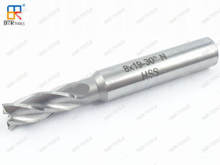 China BMR TOOLS High Performance Slot Shank 12mm HSS M2 DIN844 End Mill Cutter for Milling work supplier