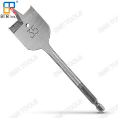 China BMR TOOLS Flat Wood Drill Bits High-Carbon Steel Industrial Spade Paddle Flat drill helix shank supplier