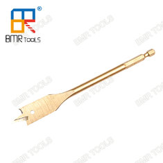 China BMR TOOLS Industrial Spade Paddle Flat drill 14mm Flat Wood Drill Bits High-Carbon Steel supplier