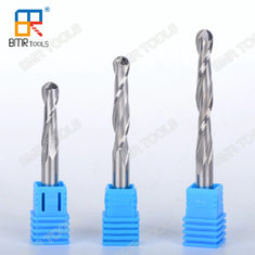 China BMR TOOLS cnc milling hrc55 2flute ball nose cutter for wood cutting supplier
