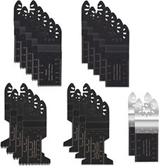 China 20 Pcs Oscillating Tool Blades - Professional Universal Oscillating Saw Blades, Multitool Blades, Quick Release Durable supplier