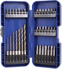 China Impact Screwdriver Bit Set with Titanium Drill Bits- Quick Release Twist Drill Bit Set with Tough Case,Impact Driver Bit supplier