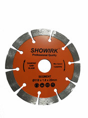 China 4"(110mm) Segment Cutting Blade,Diamond Saw Blades with 10 Teeth Segment for Marble/Conceret/Granite Dry Cutting. supplier