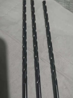 Extra Long 200mm length HSS Twist Drill Bit with black coating for metal drilling supplier