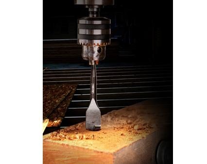 Inustrial quality helix shank flat drill bit specially for wood cutting supplier