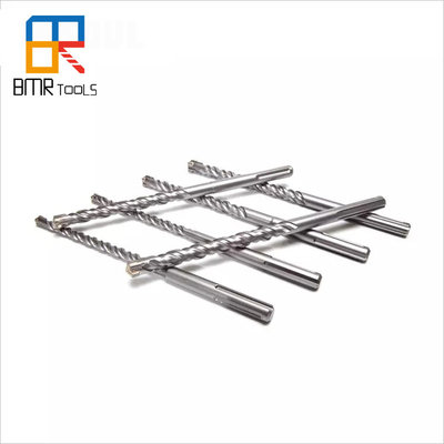 40Cr Milling produced SDS Plus Shank Cross Tips Hammer Drill Bit for Stone Drilling supplier