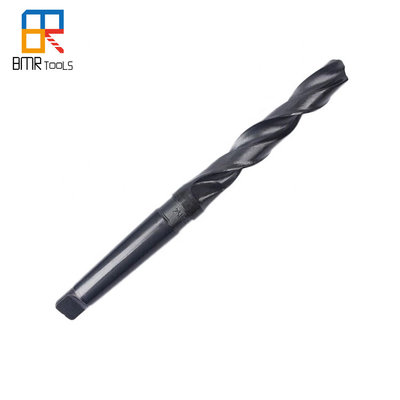 Roll Forged DIN345 HSS Morse Taper Shank Drill Bit For Metal Drilling supplier