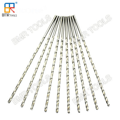 300mm extra long with 50mm shank length HSS 4241 bright finishing milling drill bit supplier