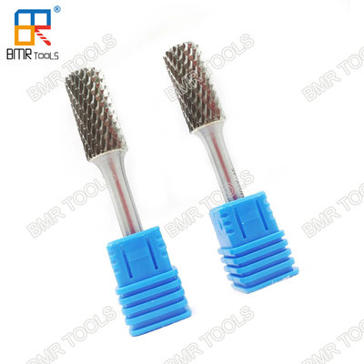 BMR TOOLS Good performance factory supply 8mm type A carbide rotary burrs for machining metal supplier