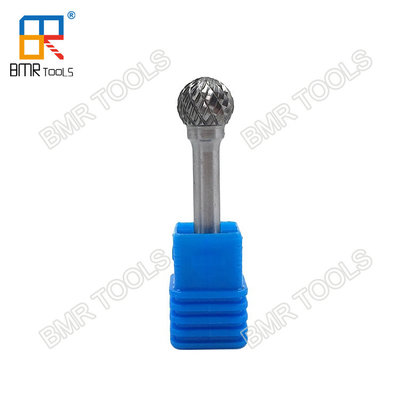 BMR TOOLS Dia 8mm Tungsten Solid Carbide Rotary Burrs D Type Conical Ball Burrs supplier