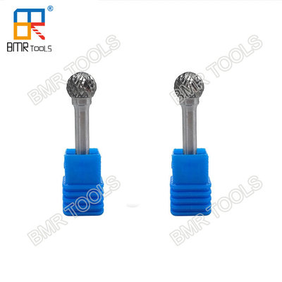 BMR TOOLS Dia 6mm Tungsten Solid Carbide Rotary Burrs D Type Conical Ball Burrs supplier