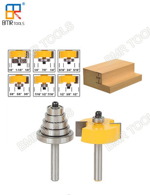 High Performance 8 MM Classic Router Bit Set Most Uses able In 12 Shapes Rotary Tool  from BMR TOOLS supplier