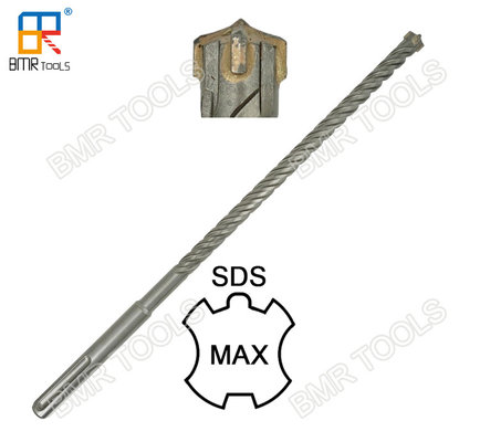 Wholesales 40Cr SDS Max Plus Shank Hammer Drill Bit for stone drilling supplier