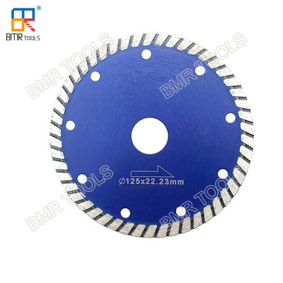 4" Fine Diamond Turbo Saw Blade Cutter Disc For Granite Marble Quartz Stone Concrete Dry Cutting supplier