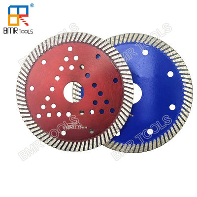 4" Fine Diamond Turbo Saw Blade Cutter Disc For Granite Marble Quartz Stone Concrete Dry Cutting supplier