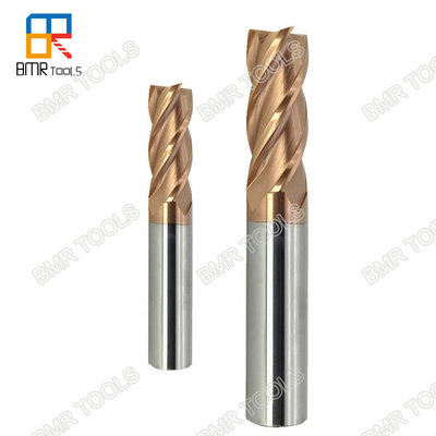solid tungsten carbide 4 flute end mill cutting tools universal carbide milling cutter supplier