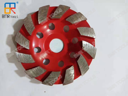 80mm/100mm Diamond Grinding Cup Wheel For Marble and Concrete Wet/Dry Grinding supplier