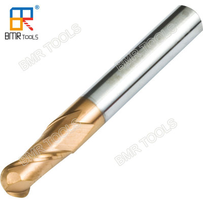 BMR TOOLS 2flute 8mm x 60mm solid carbide ball nose for metal milling original HRC55 supplier