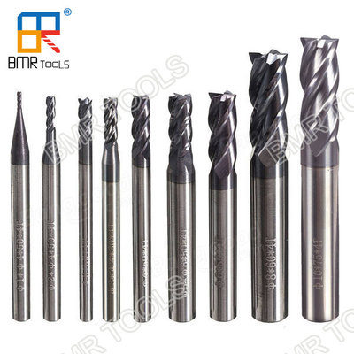 BMR TOOLS Solid Carbide 4 Flute HRC45 End Mill Cutter for VMC Machine milling working supplier