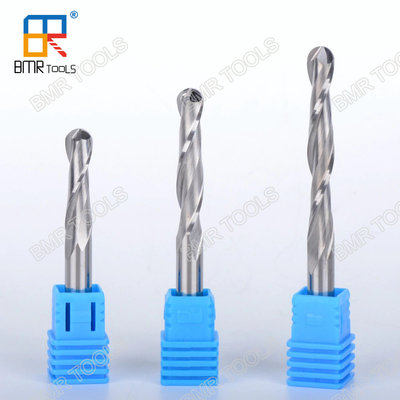 BMR TOOLS cnc milling hrc55 8mm x 30mm x 60mm 2flute ball nose for wood cutting supplier