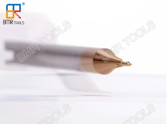 BMR TOOLS HRC55 Solid Carbide Micro Milling Cutter 0.2mm Diameter 2 Flute with AlSiN Coating supplier