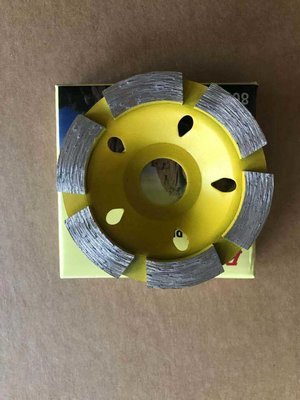 BMR TOOLS 80mm Diameter Diamond Cup Wheel For Marble and Concrete Grinding work supplier
