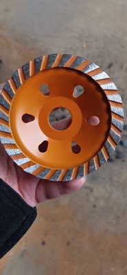 BMR TOOLS 80mm Diameter Diamond Cup Wheel For Marble and Concrete Grinding work supplier