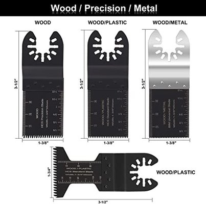 20 Pcs Oscillating Tool Blades - Professional Universal Oscillating Saw Blades, Multitool Blades, Quick Release Durable supplier