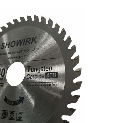 SHOWIRK YG6 Carbide Tipped Industrial Quality 4" TCT Saw Blade with 4/5" arbor for Wood/Metal/Plywood/Hardwood Cutting supplier