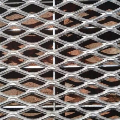 Anti-Corrosion Hot Dipped Galvanized Expanded Metal Mesh Gratings for Walkway Mesh