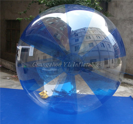Multi Color 0.7mm TPU Water Walking Ball , Inflatable Hamster Ball In Pool