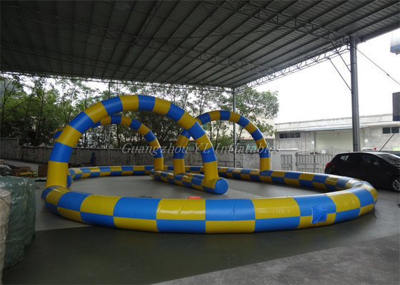 Inflatable Go Kart Track For Hamster Zorb Ball / Rollerball Zorbing Game