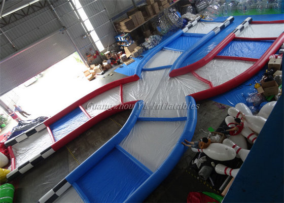 Inflatable Zorb Ball Ramp For Rolling Ball Play