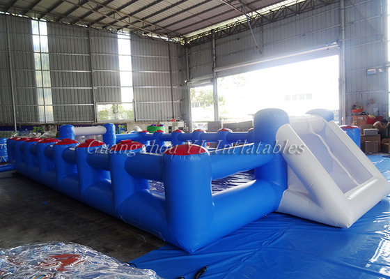 Professional Inflatable Sports Field , Ground Inflatable Soap Football Field