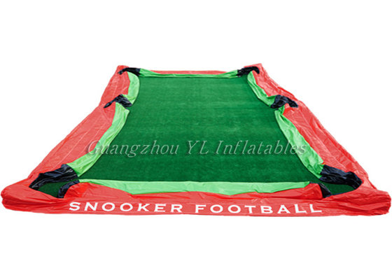 Interactive Inflatable Sports Field For Snooker / Football 7.8 * 4.8 M