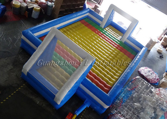 Outdoor Big Inflatable Sports Field Game Soccer Paly Arena Football Playground Commercial Grade