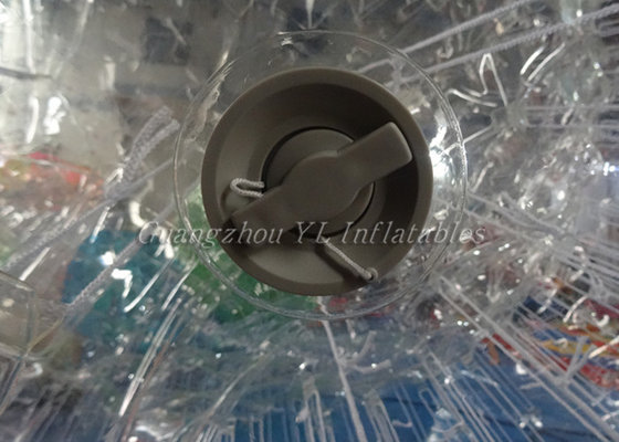 Clear 2.8m X 1.8m TPU Inflatable Zorb Ball Human Bumper Ball For Family Party