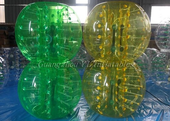 1.25m 0.8mm Full Color PVC Soccer Bubble Ball Equipment  For Kids Team Work