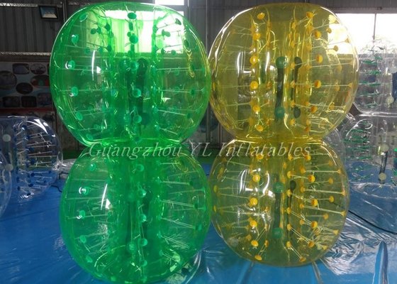 1.25m 0.8mm Full Color PVC Soccer Bubble Ball Equipment  For Kids Team Work