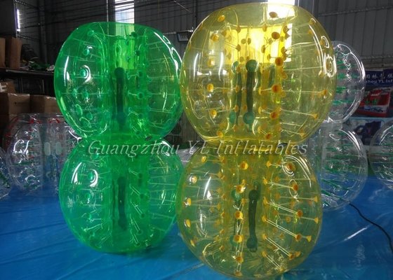 1.25m 0.8mm Full Color PVC Soccer Bubble Ball Equipment  For Kids Team Work