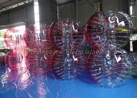 Clear TPU Adult Bubble Ball Grass Football Inflatable Games With CE