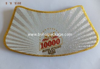 aluminum beer bottle neck  labels gold foil wine label  printed aluminum foil beer label