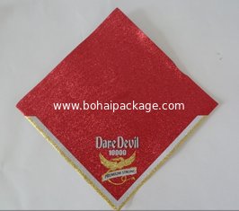 printed metalized paper beer label embossed beer label wrap paper label aluminum foil beer neck label