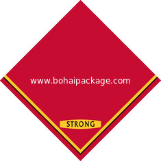 custom printed adhesive aluminum foil beer neck label 105*105 mm  beer neck labels for bottle