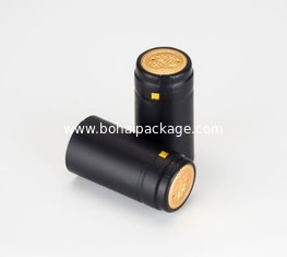 PVC heat shrink capsules for wine bottles, wine bottle shrink wrap caps and seals