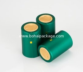 PVC wine shrink capsules professional supplier heat pvc sleeve custom pvc shrink capsule