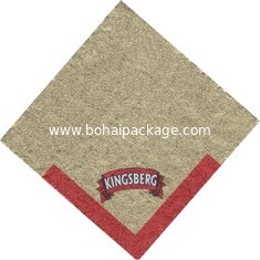 Adhesive aluminium foil beer neck label with good price best quality  Aluminium golden red color beer label  foil