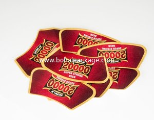Self Adhesive Manufacturer Sticky Paper Label For Beer Bottle  aluminium beer label  foil