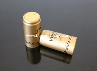 hot sale pvc heat shrink capsule with tear tabes China supplier supply all kinds of wine bottle capsules with high quali